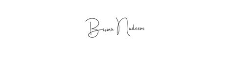 88 Bisma Nadeem Name Signature Style Ideas Get Autograph