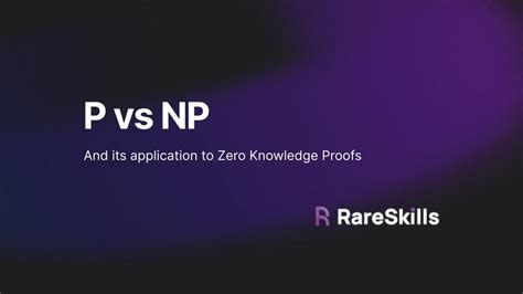 P Vs NP And Its Application To Zero Knowledge Proofs