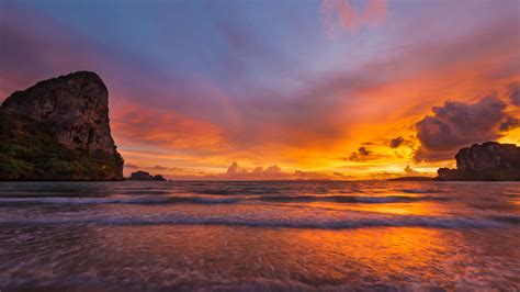 [100 ] Beach Sunset Hd Wallpapers