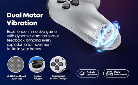 Amazon Com CHASDI Pro Wireless Controller Compatible With PS Dual
