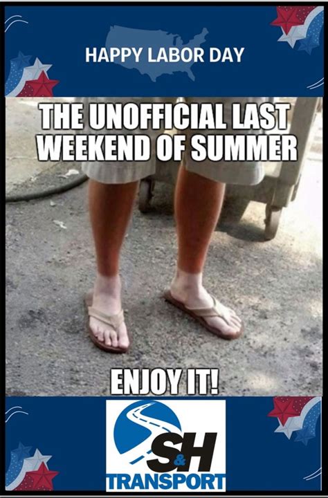 Drew Dilley On Linkedin Happy Labor Day From Sandh Transport Sandh