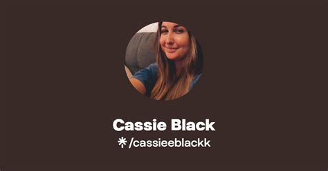 Cassie Black Instagram Facebook Tiktok Linktree