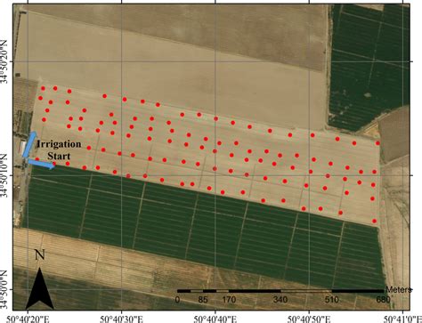 Placement Of Soil Moisture Sensors In The Study Area Download Scientific Diagram