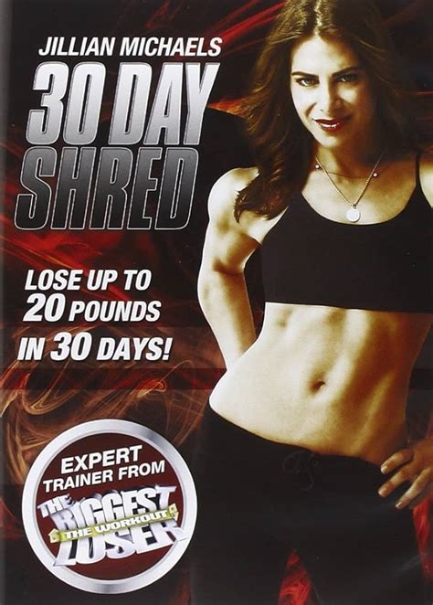 Jillian Michaels 30 Day Shred Dvd Lot Of 4 Jillian Michaels Fitness