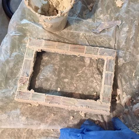 Grouting Mosaic Frames A Messy But Rewarding Process