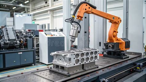 Automated Engine Part Inspection Precision Measurement And Robotic Handling In Industrial