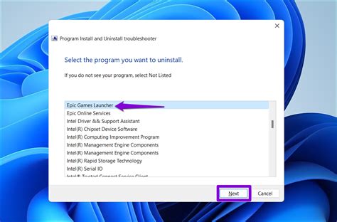 5 Ways To Fix Cant Uninstall Epic Games Launcher From Windows