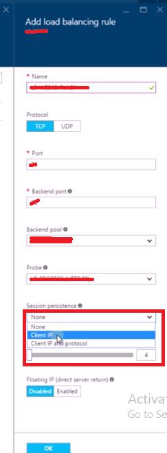 set up the load balancer for microsoft azure network