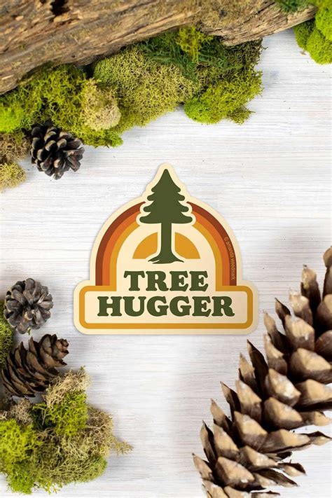 Tree Hugger Sticker