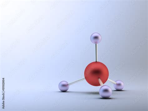 Methane Model Stock Illustration Adobe Stock