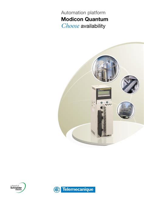 PDF Automation Platform Modicon Quantum Choose Availabilityplccompare Com Wp Content Uploads