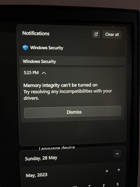 Windows 11 Memory Integrity Setting R Windowshelp