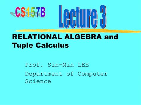 ppt relational algebra and tuple calculus powerpoint presentation free download id 491901