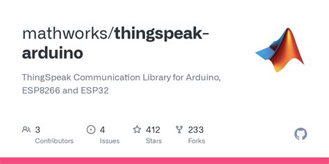 Github Mathworksthingspeak Arduino Thingspeak Communication Library