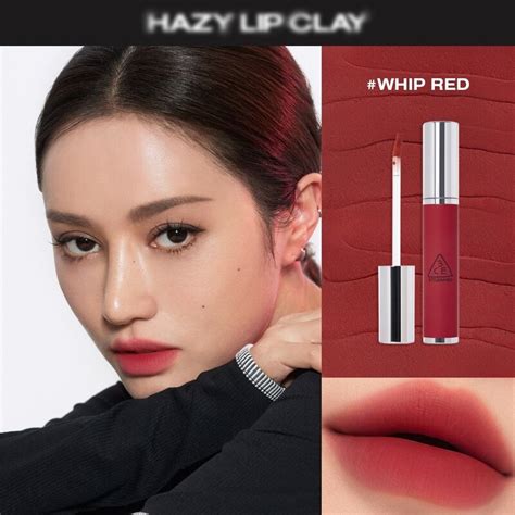 Son Lì 3ce Mịn Môi Whip Red Đỏ Hồng Đất 4g Hasakivn