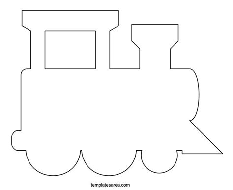 Printable Train Templates