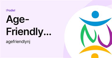 Age Friendly North Jersey Agefriendlynj Profile Padlet