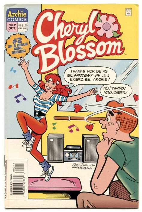 Cheryl Blossom 2 Of 3 1995 Decarlo Archie Comics Fn Comic Books Silver Age Archie Comics