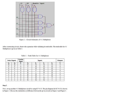 Experiment 2 Multiplexer And Decoder 1 Objective In