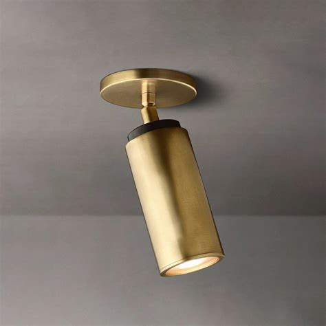 The Adjustable Classic Brass Adjustable Spotlight