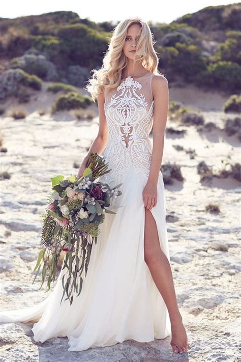 Vestido De Noiva Para Casamento Na Praia 60 Modelos