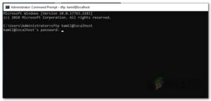 How To Configure And Connect Sftp Server From Windows Command Prompt