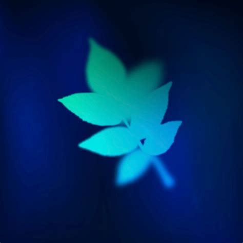 Gradient Leaf Nature Sticker Green Premium Vector Rawpixel