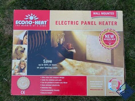 Econo Heat Electric Panel Heater Estate Details