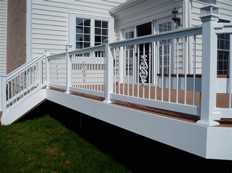 Best Porch Railing Materials White Railing Patio Ideas White Porch
