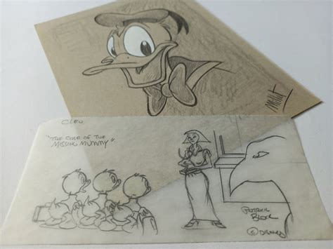 Patrick Block Millet 2 Original Drawing Donald Duck 2008 Catawiki