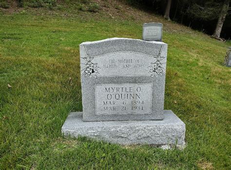 Myrtle Sullivan O Quinn Find A Grave Memorial