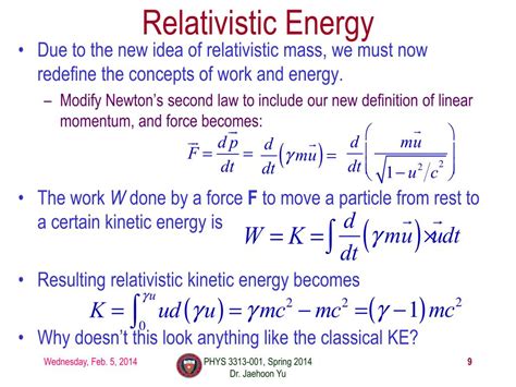 Ppt Phys 3313 Section 001 Lecture 7 Powerpoint Presentation Free