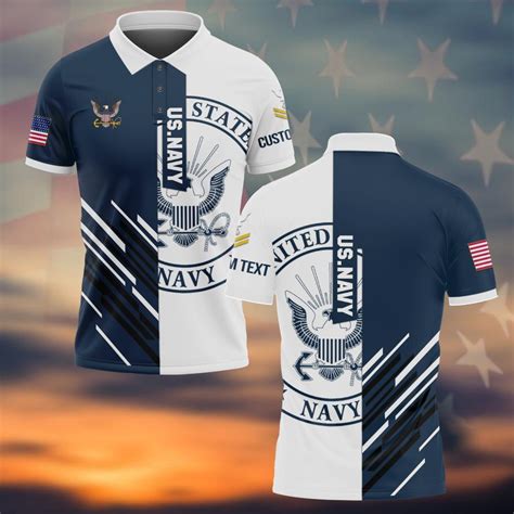 Customized Us Navy 3d Shirts P8991