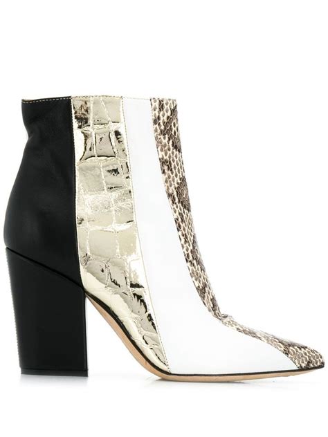Designer Ankle Boots For Women Sergio Rossi Boots Gold Ankle Boots