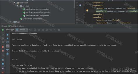 Failed To Configure A Datasource Url Attribute Is Not Specified And