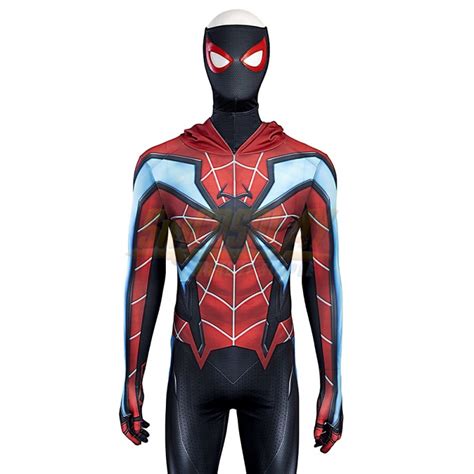Miles Morales Evolved Suit Default Color Printed Cosplay Costume