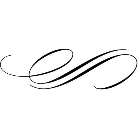Fancy Line Accent Clipart