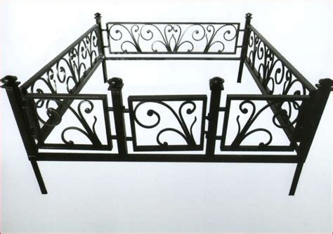 Оградки на могилу и кладбище в Ярославле Купить оградку Railing Design Machining Metal
