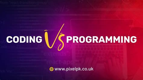 Coding Vs Programming