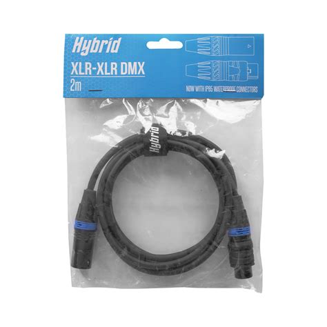 Hybrid XLR XLR DMX 2m Cable BC Electronics