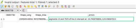 Vector Qgis Invalid Geometry Even After Using Validity Checker And