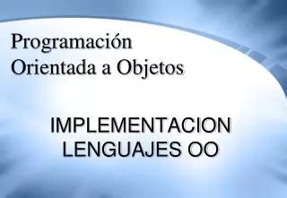 PPT Programação Orientada a Objetos PowerPoint Presentation free