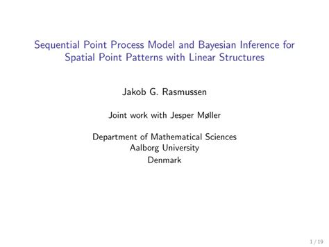 Ppt Sequential Point Process Model And Bayesian Inference For Spatial Powerpoint