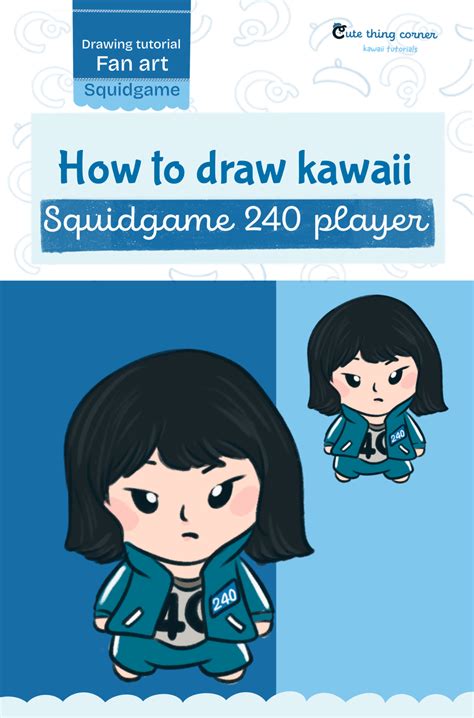 How To Draw Cute Squid Game Frontman Step By Step