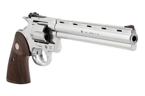Colt Python 357 Magnum Stainless Revolver With 8 Inch Barrel Sportsmans Outdoor Superstore