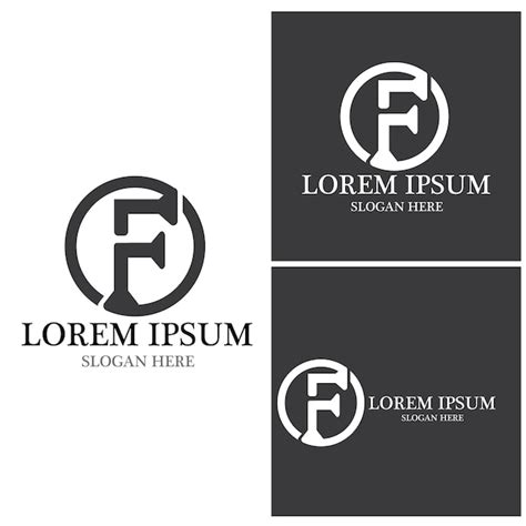 Premium Vector F Letter Vector Icon