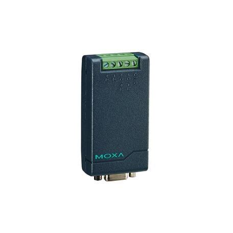 Moxa TCC 80 DB9 Serial Port Powered RS 232 To RS 485 Converter W 15 KV ESD Surge Protection