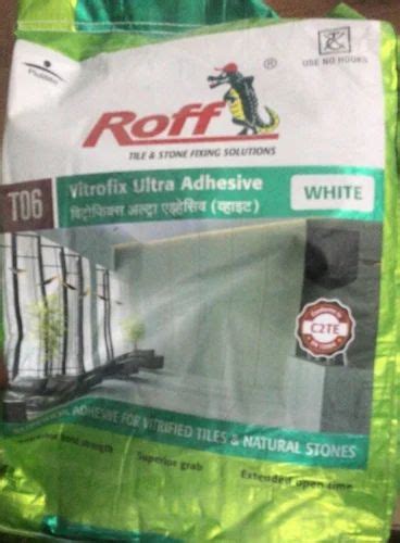 Roff Vitrofix Tile Adhesive T06 White Bag At ₹ 875 Bag In Bengaluru Id 2849837825597
