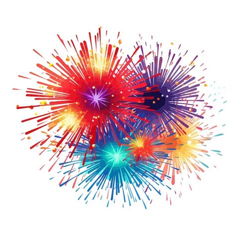 Premium Vector Colorfestiveexplodingfireworkselements Premium Vector Colorfestiveexplodingfireworkselements