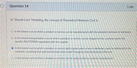 Solved In Should Cost Modeling The Concept Of Theoretical Solved In Should Cost Modeling The Concept Of Theoretical